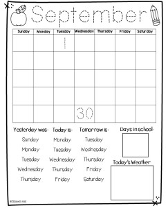 Calendar Time Simplified