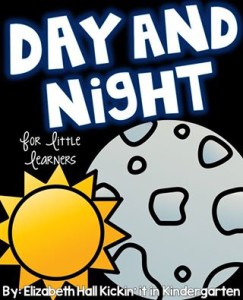 Day and Night Sky with Moon Experiment - Kickin' It In Kindergarten