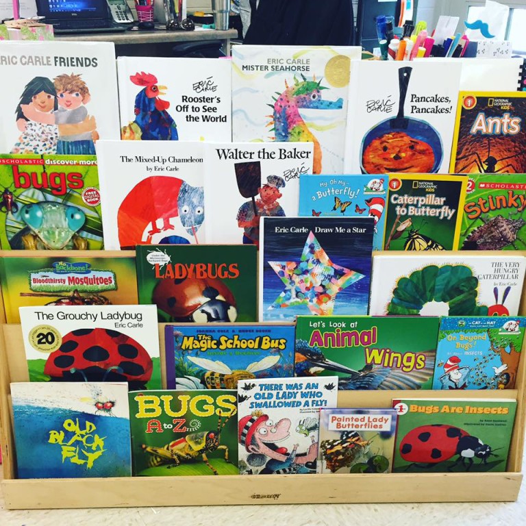 Peek at My Week (Eric Carle and Insects) - Kickin' It In Kindergarten