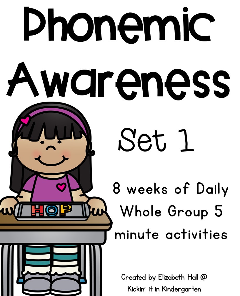 Phonemic Awareness For Little Learners Kickin It In Kindergarten