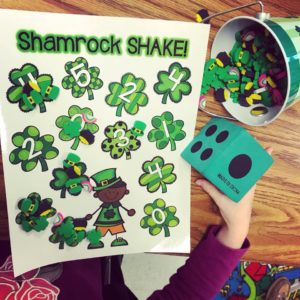 March Math Stations - Kickin' It In Kindergarten