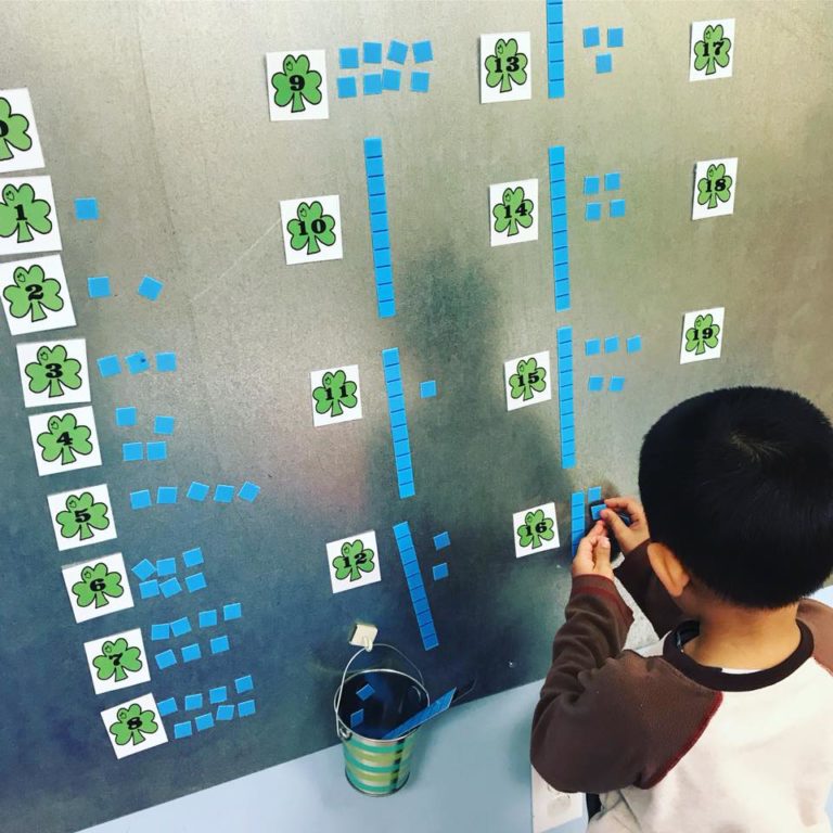 March Math Stations - Kickin' It In Kindergarten